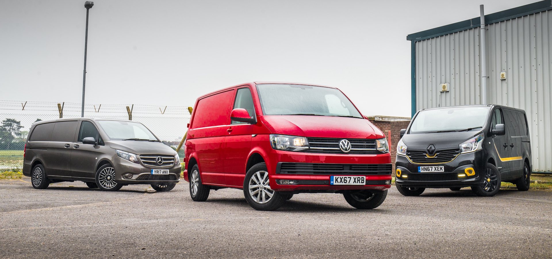 Mercedes Vito vs Renault Trafic vs VW Transporter | The Van Expert