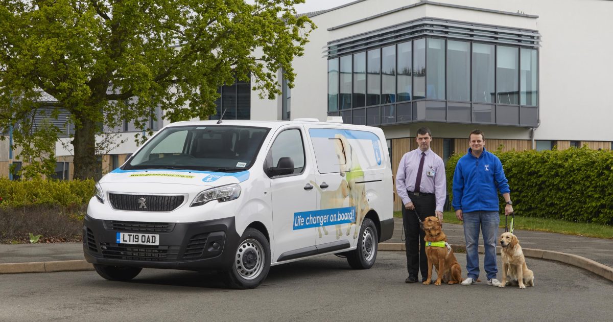 Peugeot supplies specialist vans to Guide Dogs | The Van Expert