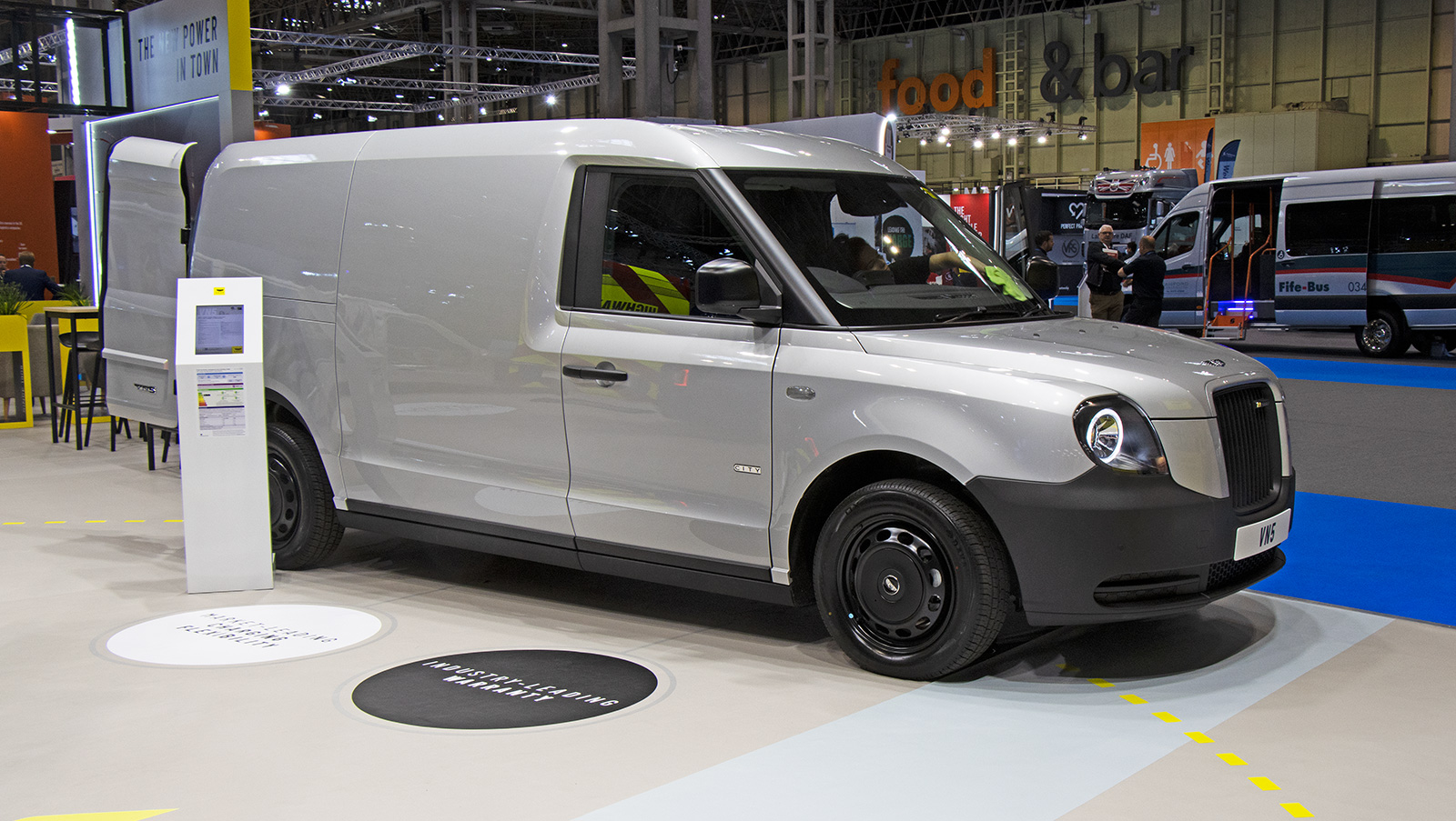 LEVC shows UK-built range-extender van at CV Show | The Van Expert