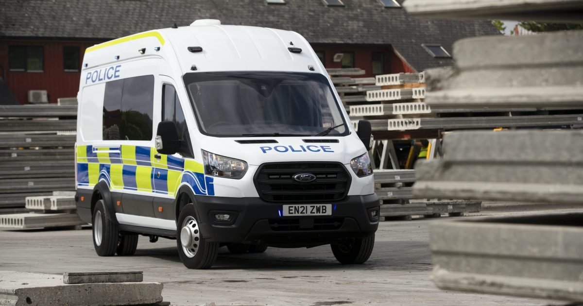 UK police deploy Ford Transit riot van | The Van Expert
