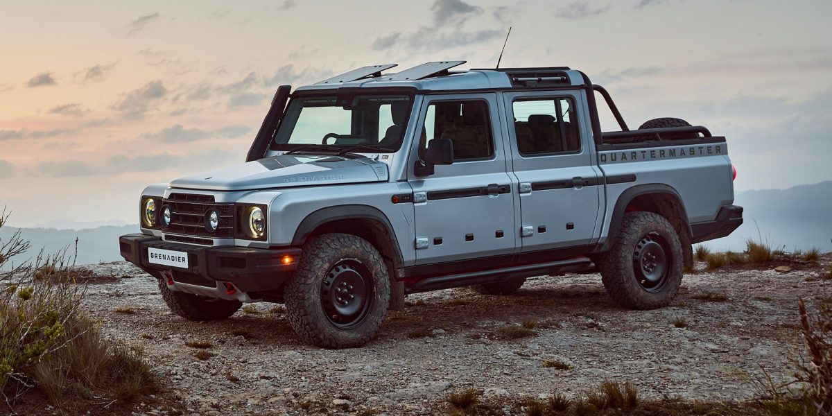 Ineos Grenadier Quartermaster pickup now on sale | The Van Expert